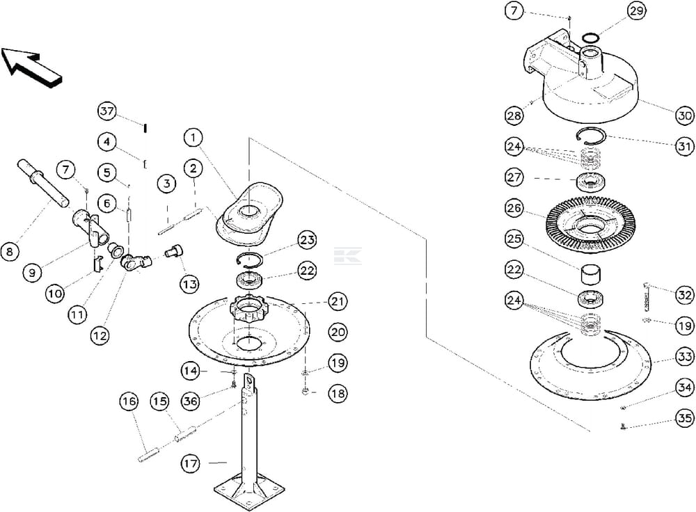 Kuhn Ga 300 Gm Parts Delicate Colors | brunofuga.adv.br