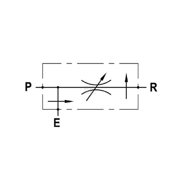 Pressure Compensated Flow Control Valve Symbol