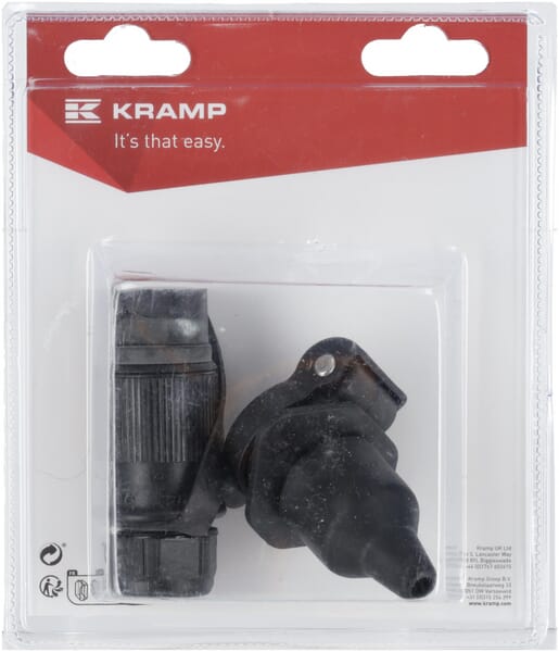Buy 3 pin socket - KRAMP